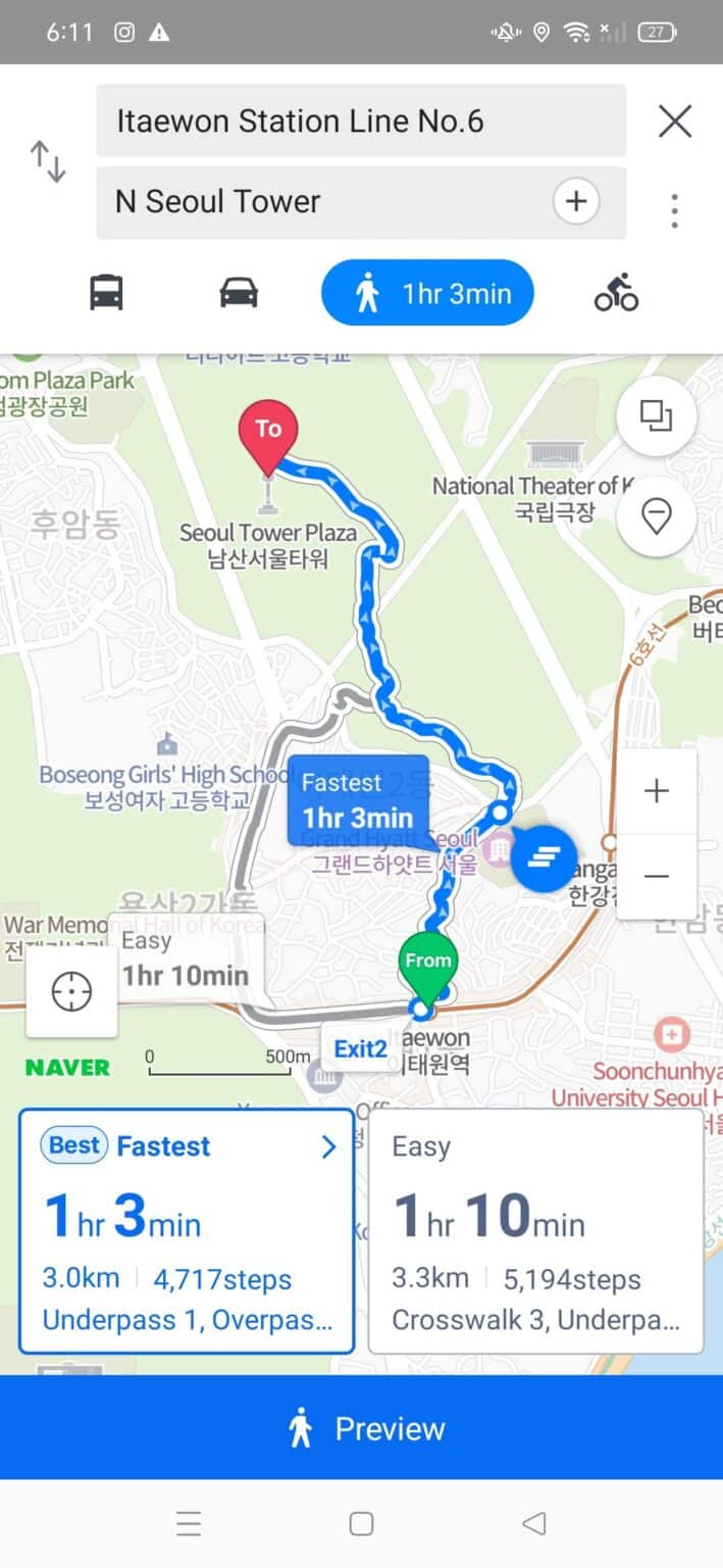 How to get to Namsan Tower: your complete guide for 2022