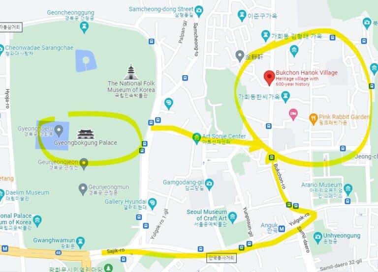 How to get to the Bukchon Hanok Village | What to see and do