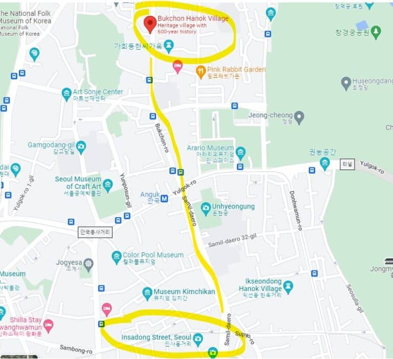 How to get to the Bukchon Hanok Village | What to see and do
